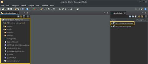 Setting Up Claritys Developer Workspace Liferay Learn