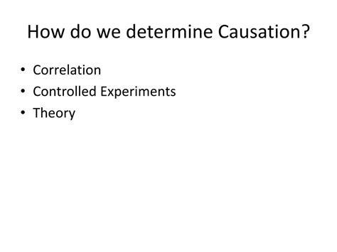 PPT Correlation And Causation Visiting Associate Professor Giddings PowerPoint Presentation
