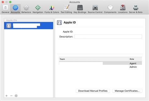 Ios No Accounts With Itunes Connect Access Have Been Found For The Team Stack Overflow