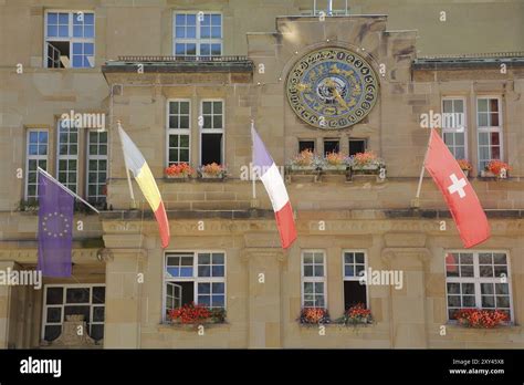 Eu Flag Belgian French Swiss And National Flags Astronomical Clock