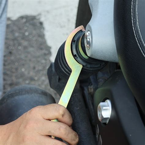 Motorcycle Spring Adjuster Shock Absorber Tool Wrench Adjustment C Type Spanner Portable