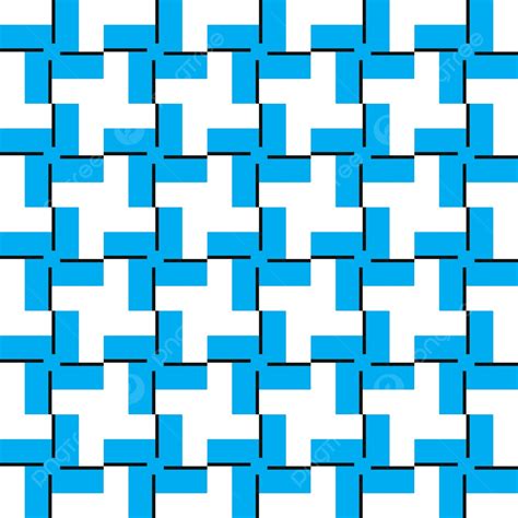 Geometric Shapes Create A Seamless And Textured Vector Pattern For The Background Vector White