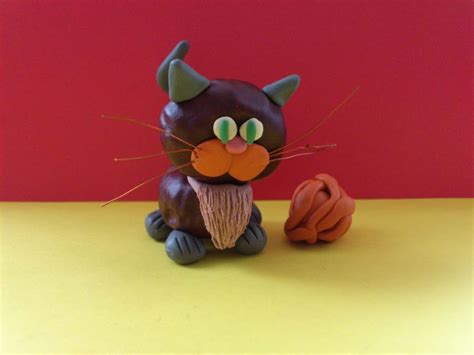 Поделки из пластилина 120 фото легких идей для детей Учимся лепить на картоне примеры советы