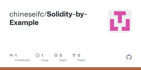 Github Chineseifcsolidity By Example