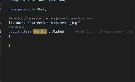 how do i extend signal r in abp pro when chat module install 8522