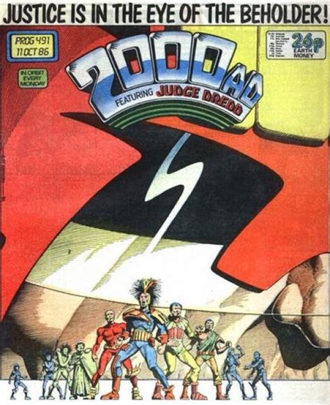 Judge Dredd 2000 A D 491 October 1986 Judge Dredd 2000 A D