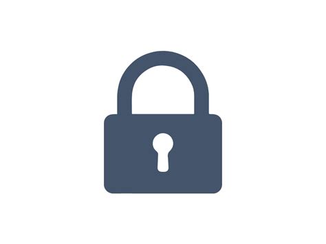 Powerpoint Lock Icon Vector Password Icon Stock Illustrations