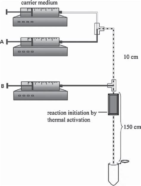 General Set Up For Micro Segmented Flow Synthesis Of Bimetallic Download Scientific Diagram