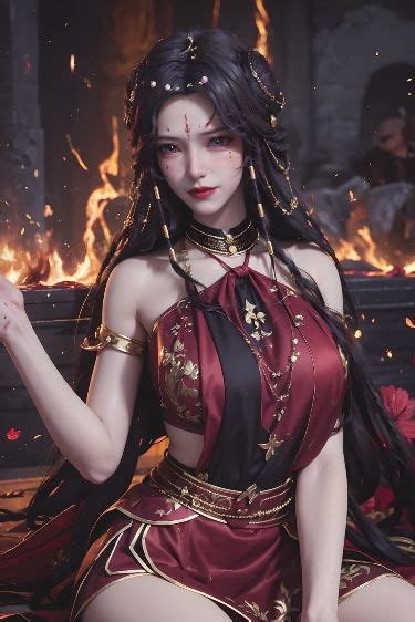 Leng Xiao Trong 2025 Hình ảnh Nữ Thần Hoạt Hình 3d