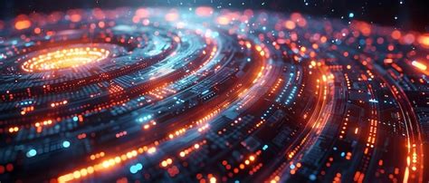 Cybernetic Data Vortex A Symphonic Blockchain Visualization Concept