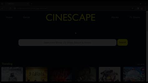 Jinit Limbachiya On Linkedin Cinescape Websitedesign Webdesign Html Css Coding Programming