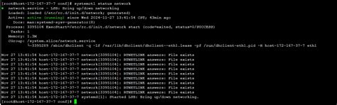 linux网络启动不成功 systemctl restart networktob for network service failed