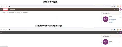 Office 365 Suite Bar Not Loading Properly For Singlewebpartapppage · Issue 6271 · Sharepointsp