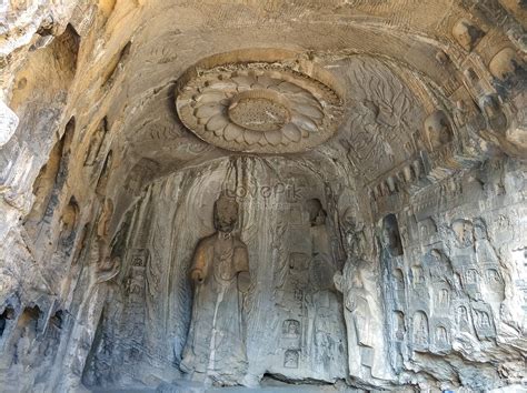 Longmen Grottoes Luoyang Henan Province Picture And Hd Photos Free
