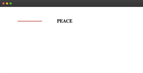 How To Add Horizontal Lines Before And After A Text In Html