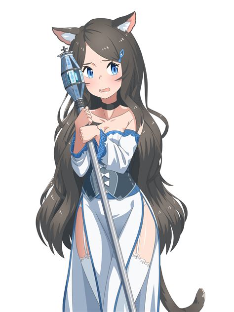 Neko Animal Ears Anime Kemonomimidae Девушки с ушками Anime