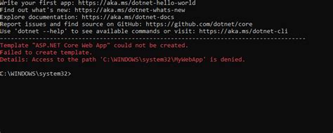Asp Net Installation Issue Dotnet Core GitHub