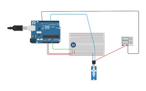 Circuit Design Caso Practico 3 Semana 2 Tinkercad