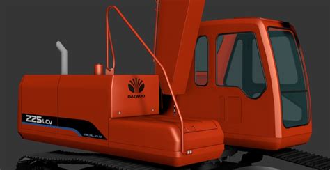 Wip Doosan Daewoo Solar 225 Lc V Excavator Giants Software Forum