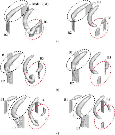Comparison Of Vortical Structures Using Q Criterion Between Base Case