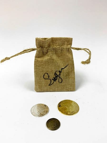 Signed Harry Potter Coins Set Emma Watson