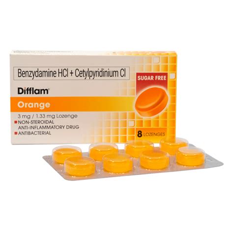 Difflam Anti Inflammatory And Antiseptic Lozenges Difflam Philippines