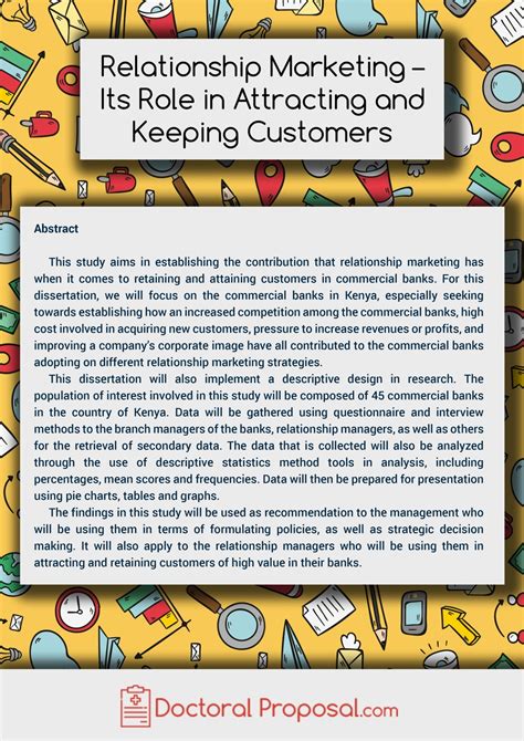 Dissertation Proposal Sample For You To Learn More About Writing Doctoral Proposal Page 1