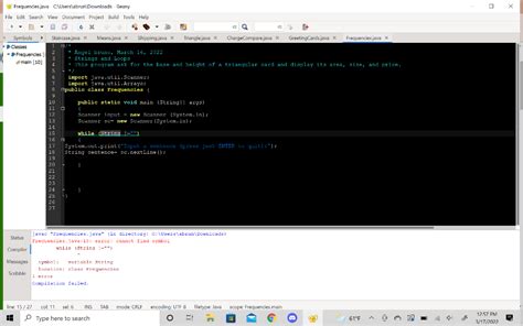 Solved I Can T Seem To Make A While Loop That Ends Only When Chegg