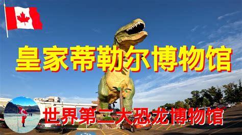 皇家蒂勒尔博物馆Royal Tyrrell Museum 世界第二大恐龙博物馆 YouTube