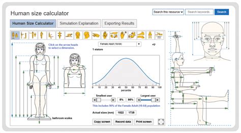 Ergonomics And Anthropometrics Focus Educational Software
