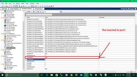 InstallShield XML File Changes Change Iis Port On Install Stack Overflow