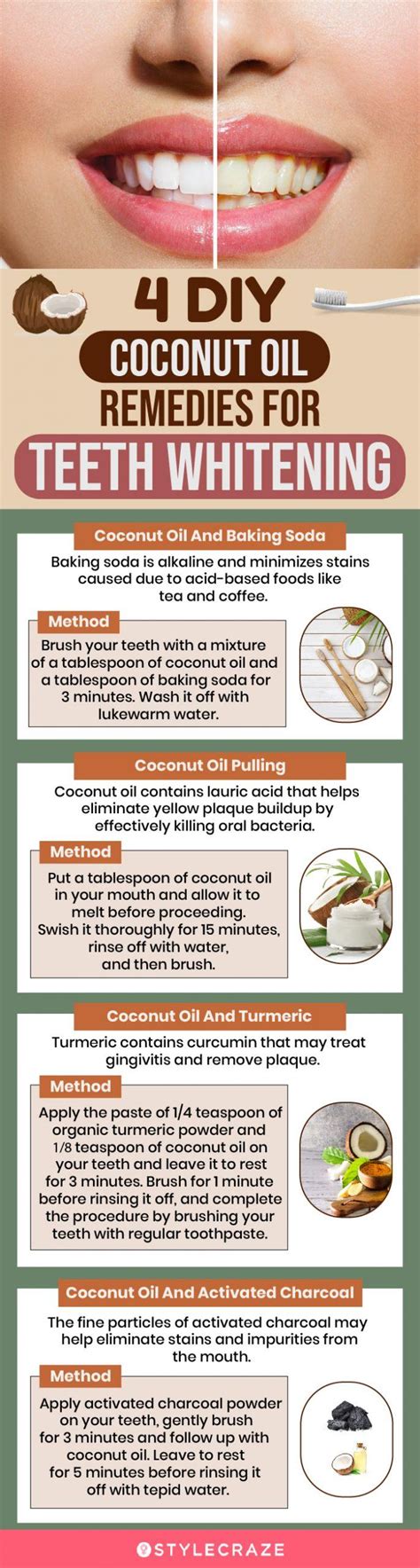 Coconut Oil For Teeth Whitening Benefits And How To Use It