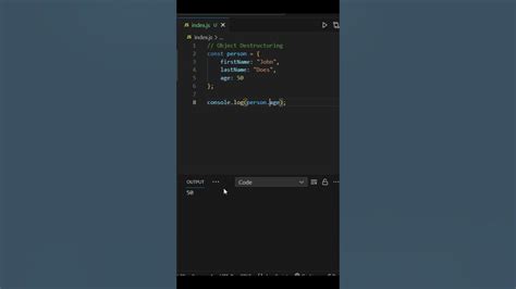 Destructure Objects In Javascript Javascript Coding Programming
