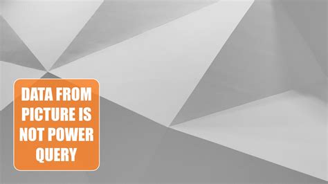 Excel 2024 Data From Picture Is Not Power Query Excel Tips Mrexcel
