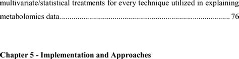 6 A Comparison Of Data Analytical Approaches Involving Download Table