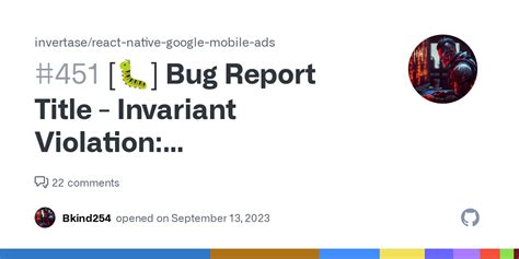 🐛 Bug Report Title Invariant Violation Turbomoduleregistry