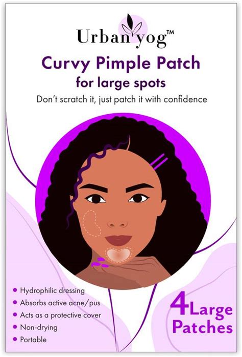 Urbanyog Curvy Pimple Patch Invisible Facial Stickers Cover With 100 Urbanyog Curvy Pimple Patch Invisible Facial Stickers Cover With 100