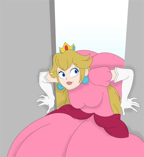 Princess Peachs Big Stuck Dress By Akira Devilman666 On Deviantart