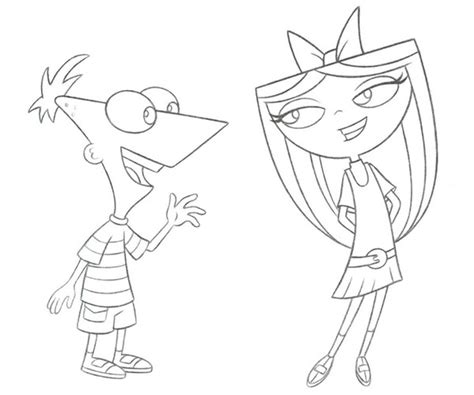 Phineas And Ferb Character Art Behance Phineas And Ferb Character Art Behance