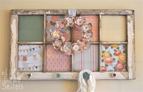 Creative Old Window Crafts Anyone Can Easily Build