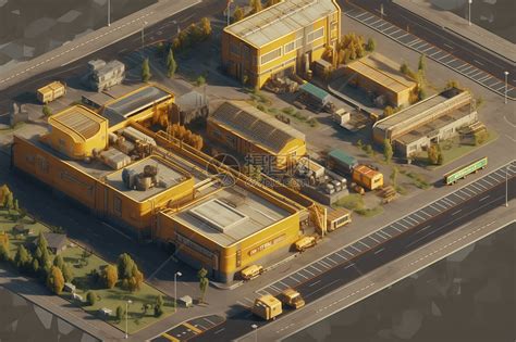 工业园区3d设计模型图片素材 正版创意图片600112166 摄图网