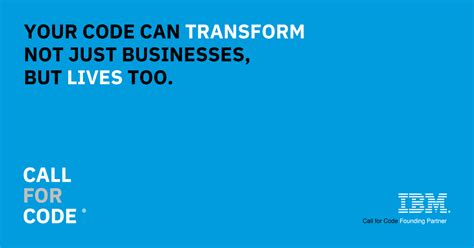 Call For Code Do The Impossible Coding Defined