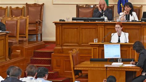Вижте какви закони ще приемат депутатите през седмицата Новини бг