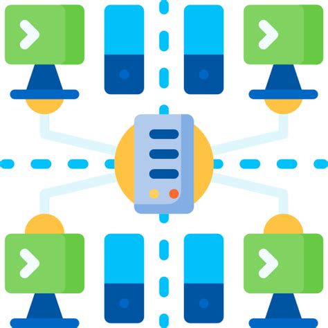 Grid Computing Special Flat Icon