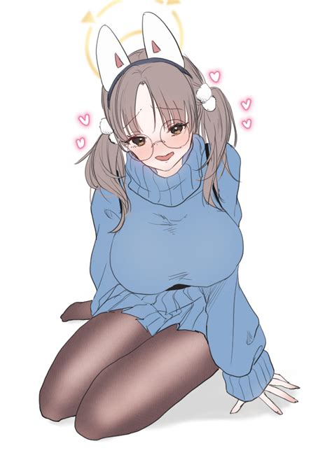 Moe Blue Archive Drawn By Ririnono Sakuraba Danbooru