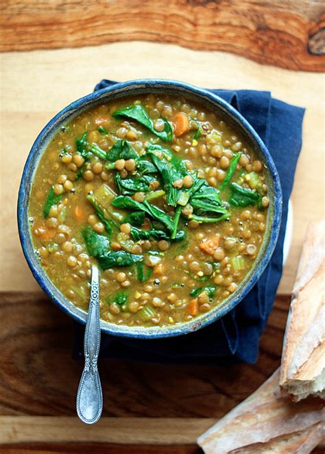 How To Make Lentil Soup With Spinach