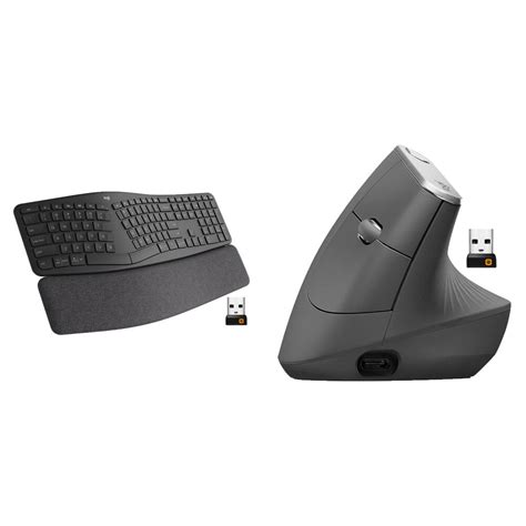 Logitech Wireless Ergo K Keyboard Mx Vertical Ergonomic