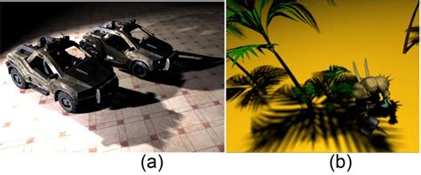 A Variance Shadow Maps B Result Of Vssm Download Scientific Diagram
