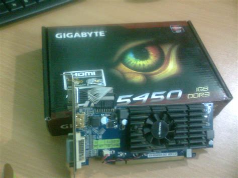 Gigabyte Radeon Hd 5450 Graphics Card For Urgent Sale Clickbd