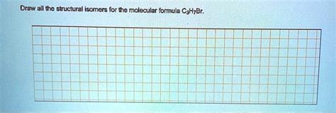 Solved Draw All The Structural Isomers For The Molecular Formula C6h12